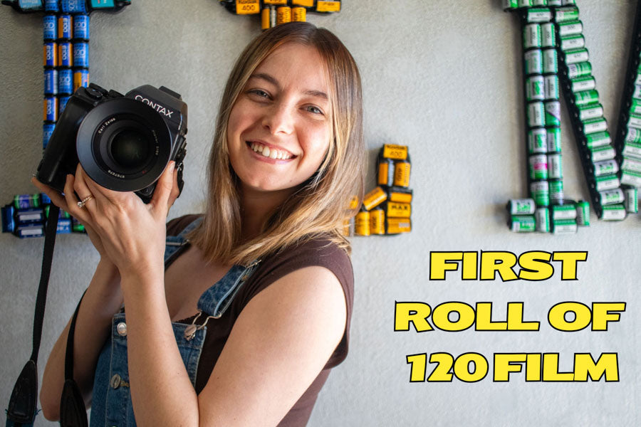 Her First Roll of 120 Film – Reformed Film Lab